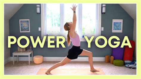 30 Min Power Yoga Intermediate Energizing Full Body Yoga Yoga With