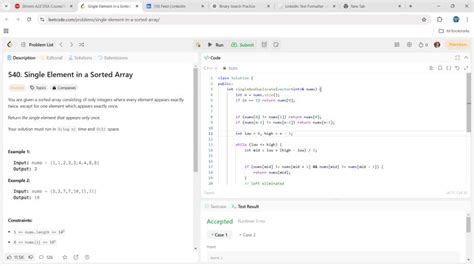 Day33 Binarysearch Dsa Codingjourney Problemsolving Linkedinlearning Devanand Singh