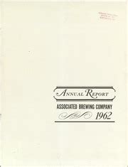 Associated Brewing Company Annual Reports 1962 1971 Free Download