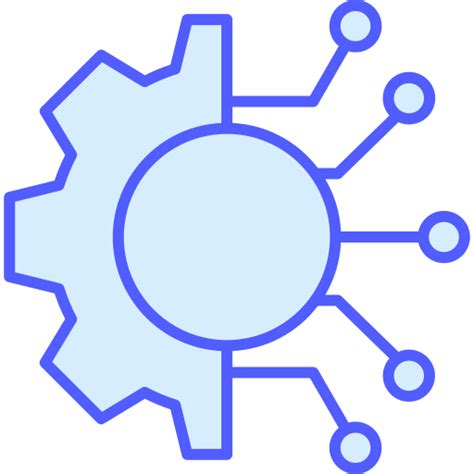 Machine Learning Generic Color Lineal Color Icon