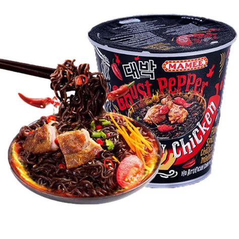 Mamee Chicken Ghost Super Spicy Instant Noodles Pepper Ramen Cup Turkey Noodle £774 Picclick Uk