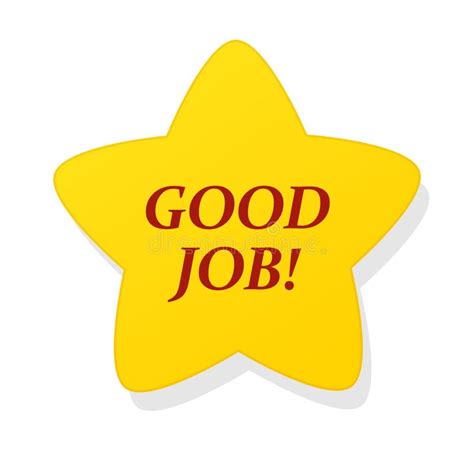 Good Job Gold Star Clip Art Good Job Gold Star Poster For Sale By