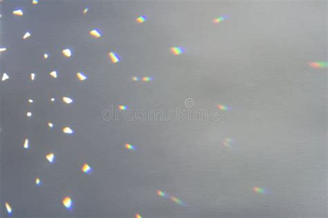 Rainbow Light Crystal Leak Overlay Background Prism Glass Flare Effect
