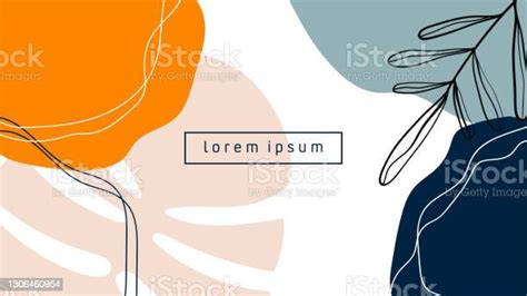 소셜 미디어 기사 게시물 템플릿을 강조합니다 텍스트복사 공간이 있는 추상적인 플로럴 트렌디한 벡터 배경 고객 참여에 대한 스톡 벡터 아트 및 기타 이미지 Istock