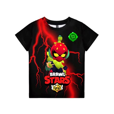 Brawl Stars Strawberry Lily T Shirt Tees Vanish Brawl Stars