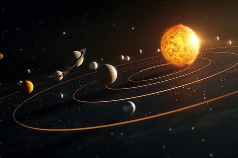 Premium Photo Most Planets In Our Solar System Follow Elliptical Orbits