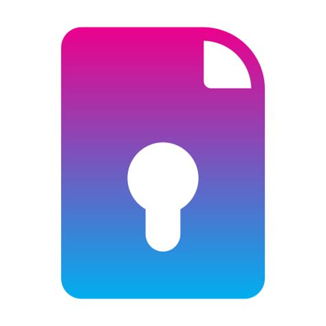 Security Generic Flat Gradient Icon Security Generic Flat Gradient Icon