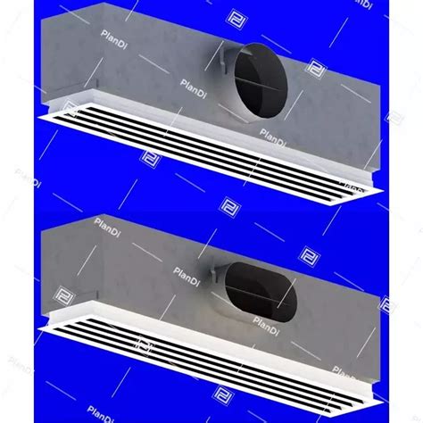 Linear Slot Diffuser L Sd With Or Without Plenum Box Linear