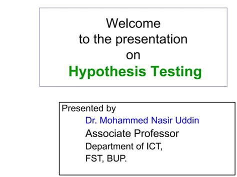 Rm 10 Hypothesis Testingppt