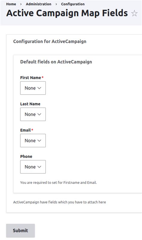 Active Campaign Api Integration