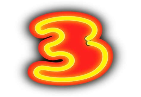 Цифра 3 в красивых картинках и простых рисунках для детей