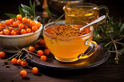 美味的沙棘果汁高清图片下载 正版图片600812144 摄图网