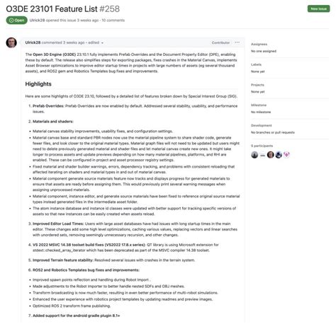 Open 3d Engine On Linkedin The Open 3d Engine 23101 Update Brings