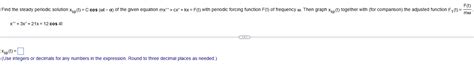 Solved I Need Help With This Problem I Am Stuck On How To