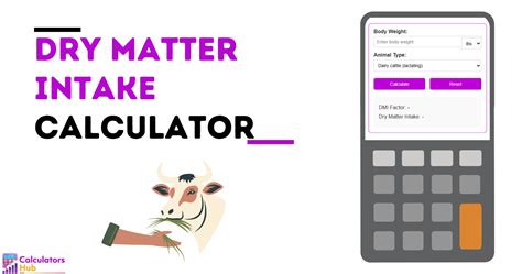 Dry Matter Intake Calculator
