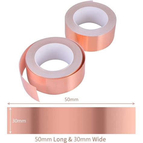Nastro In Lamina Di Rame 30mm X 50m Per Adesivo Co Grandado