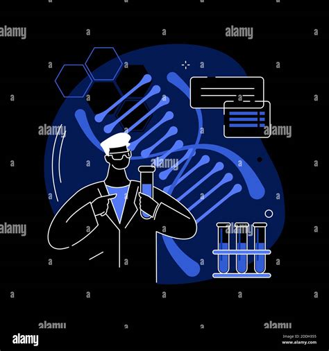 Genetic Testing Abstract Concept Vector Illustration Stock Vector Image