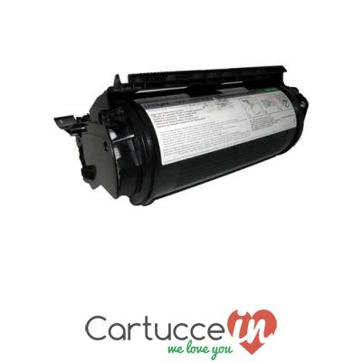 Cartuccia Toner Compatibile Lexmark 12a7465 Nero Ad Alta Capacità
