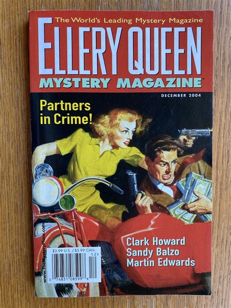 Ellery Queen Mystery Magazine December 2004 By Hutchings Janet Ed