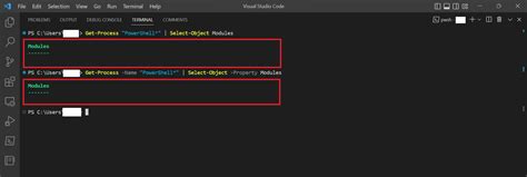 Process Module Array Is Not Output When Default Terminal Uses Pwshexe · Issue 168556