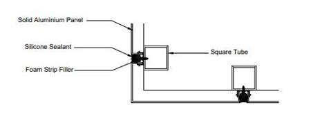Aluminium Cassette Rainscreen Cladding Kingmets