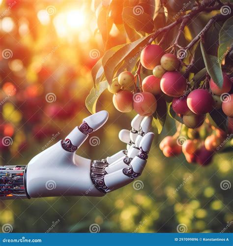 Robotic Arm Planting Seedlings In A Field Royalty Free Stock Photo CartoonDealer Com