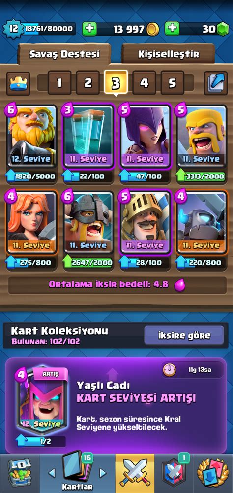 Clash Royale Kraliyet Devi Destesi