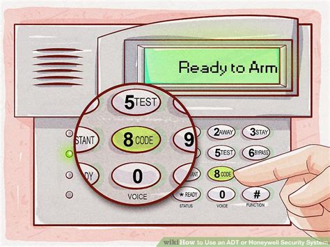 How To Use An ADT Or Honeywell Security System With Pictures