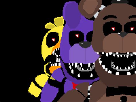 Fnaf Unwithered Animatronics 84 фото