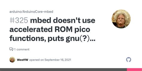 Mbed Doesnt Use Accelerated Rom Pico Functions Puts Gnu Floating Point Funcs In Ram · Issue