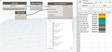 Import Info From Excel Dataimportexcel Operation Failed Revit Dynamo