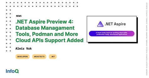 Net Aspire Preview 4 Database Managament Tools Podman And More Cloud