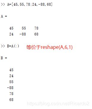 专题一MATLAB基础知识1 5矩阵元素的引用 阿里云开发者社区