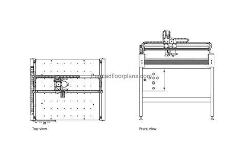 Cnc Router Free Cad Drawings