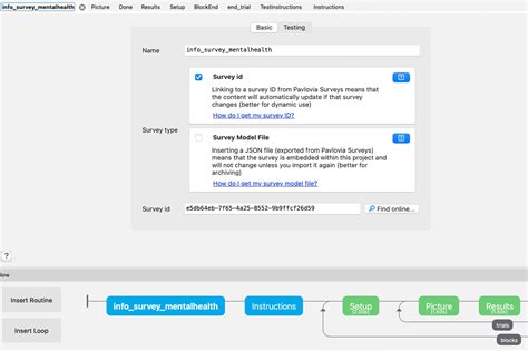 Simple Insert Pavlovia Survey Stop Before Task Launch Online