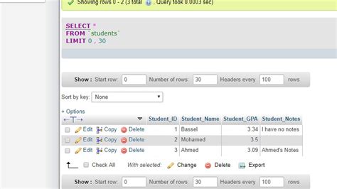 Mysql And Php 3 Delete Query Youtube