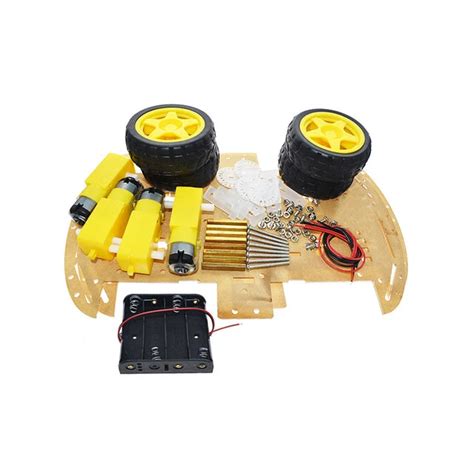 Arduino Robot 4wd Cars Rc Remote Control Bluetooth Robotics Learning K