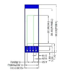 0 91 Inch 128x32 Oled Screen IIC Interface