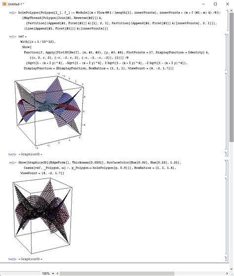 plotting on visualizing riemann surfaces of algebraic functions