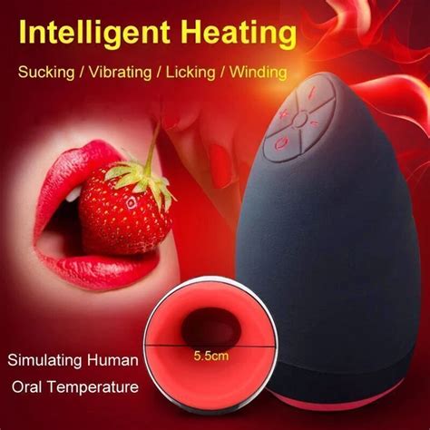 Automatic Sex Machine Oral Masturbation 6 Speeds Vibrating Intelligent Love Toys Eur 7211