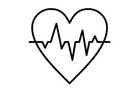 Pulse Outline Icon Graphic By Maan Icons Creative Fabrica