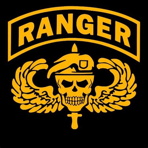 Army Ranger Logo E Company 1st Battalion 75th Ranger Regiment Patch