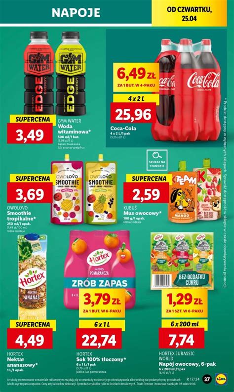 Gazetka Promocyjna I Reklamowa Lidl Lidl Od Czwartku Od 25 04 2024