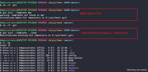 Git Init 命令详解jilijo的博客 Csdn博客