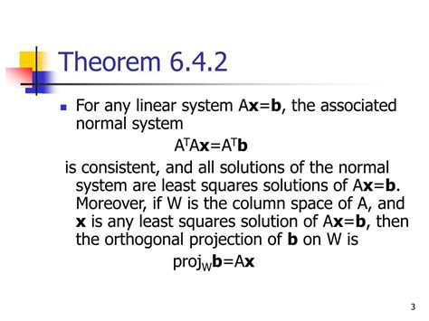 Ppt 64 Best Approximation Least Squares Powerpoint Presentation Free Download Id5355944