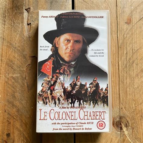 Le Colonel Chabert Vhs Yves Angelo Guild Home Video 1994 Eur 9 39 Picclick It