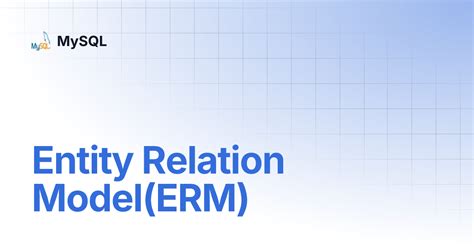 Entity Relation Modelerm Mysql