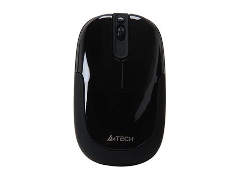 A4tech Black 4 Buttons 1 X Wheel USB RF Wireless Optical 2000 Dpi PPO Zero Delay Mouse A4tech
