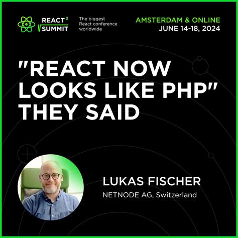 How Php And Drupal Can Boost React Devs React Summit Posted On The