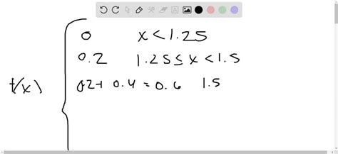 Determine The Cumulative Distribution Function For The Random Variable